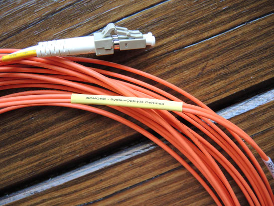 Sonore Branded Fiber Optic Cable – Small Green Computer